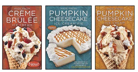 Cold Stone Creamery – Pumpkin Cheesecake Pie | Creative Magazine