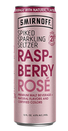 SMIRNOFF Spiked Sparkling Seltzer Raspberry Rose | Creative Magazine